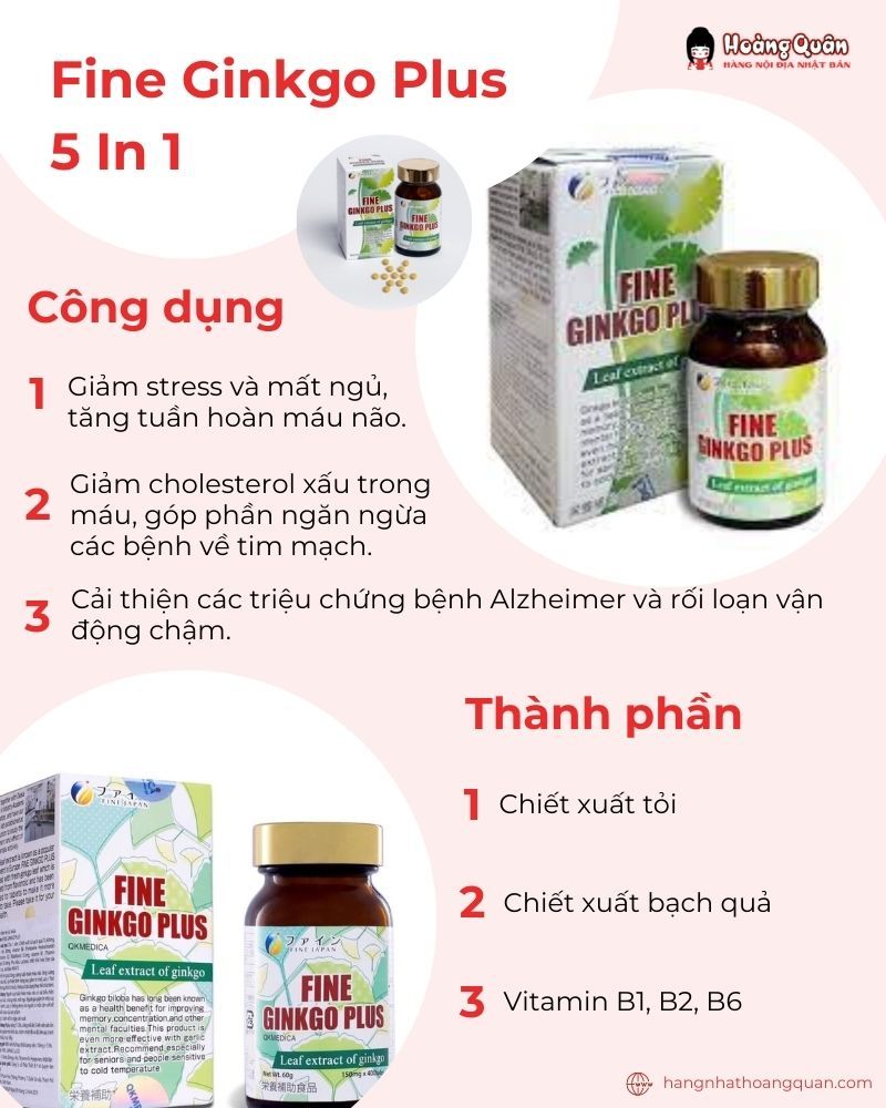 Top 12+ loại thuốc bổ não của Nhật tốt nhất được khuyên dùng | Hàng Nhật Hoàng Quân